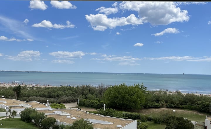 Vue Mer Imprenable * Accès Plage * Wifi * Parking - La Grande-Motte