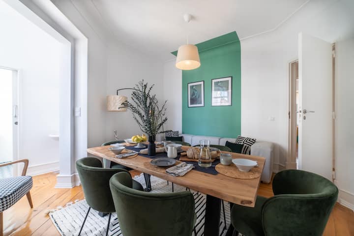 The Green House - Confortable For Family & Friends - Barreiro