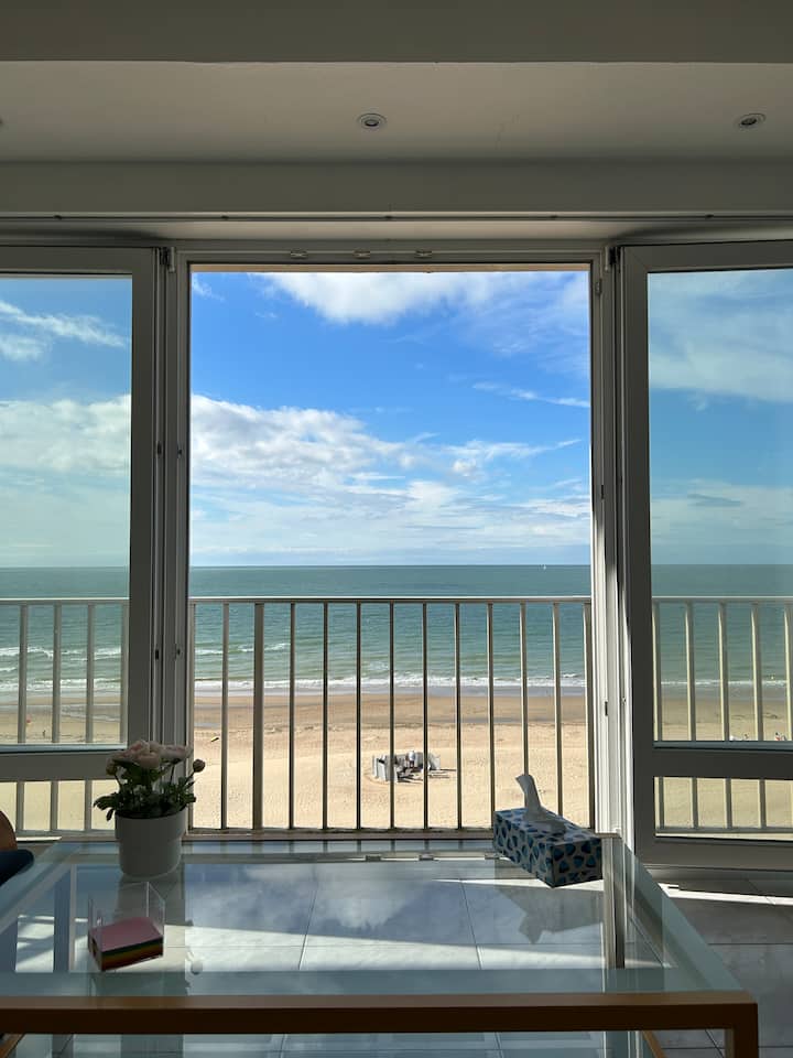 Seaview Soon Appartement 4 + 2 Lits, Vue Sur Mer - Coxyde