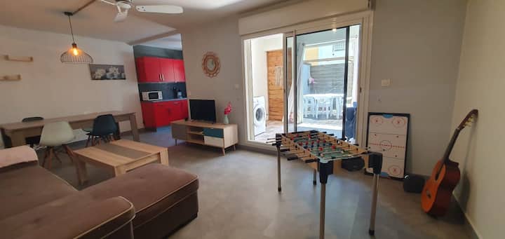 Beau T3 Tout éQuipé Avec Jardin Et Parkings - Saint-Denis