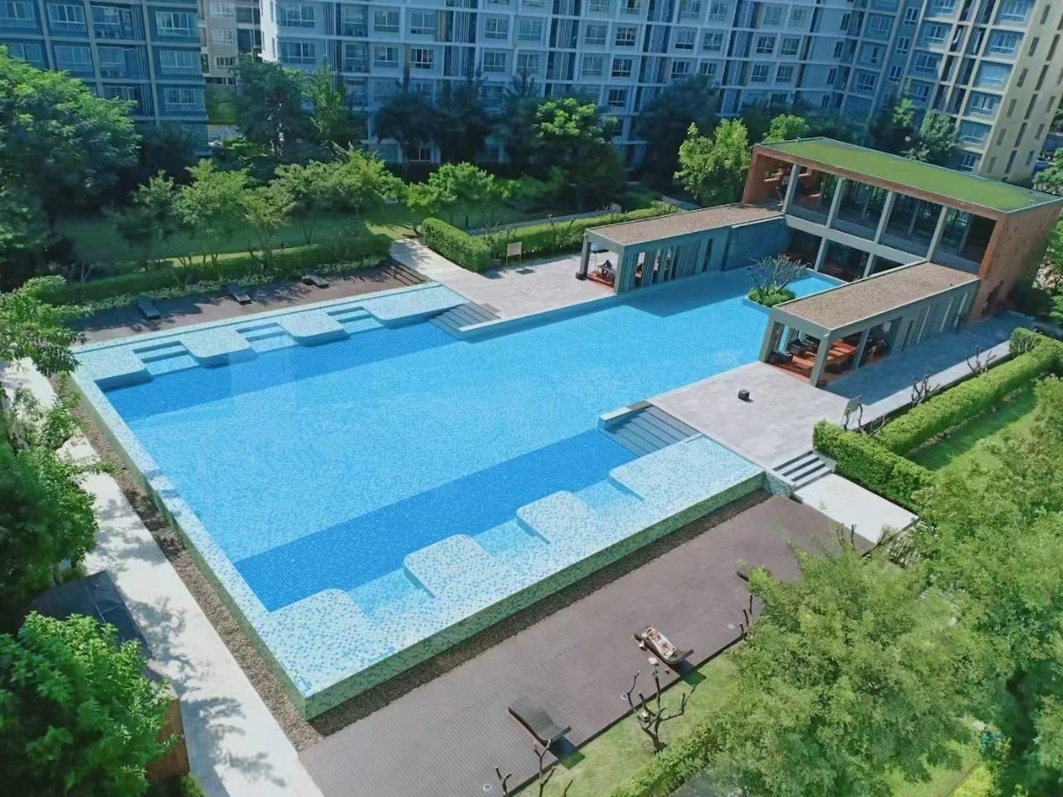 017D condo sign泳池景观#尚泰#festival central# - Appartements à louer à Fa ...