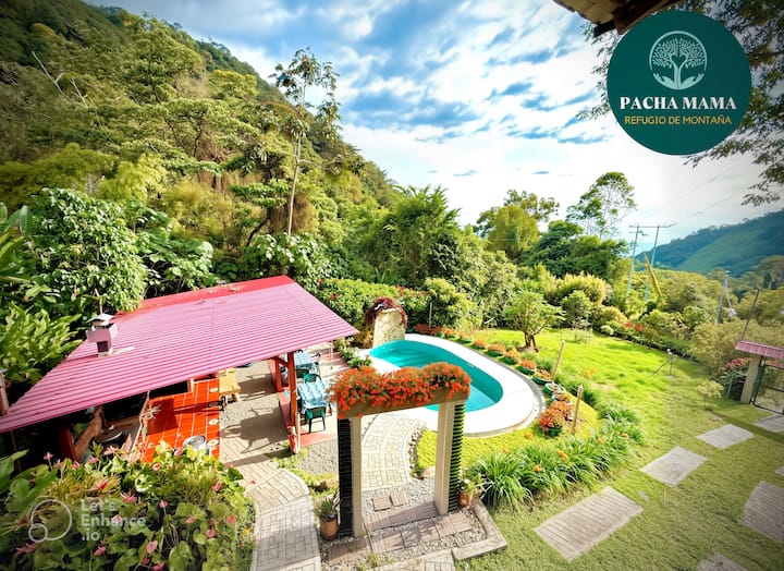 Escapada Refugio Natural Piscina, Montañas 1h Cali - Palmira