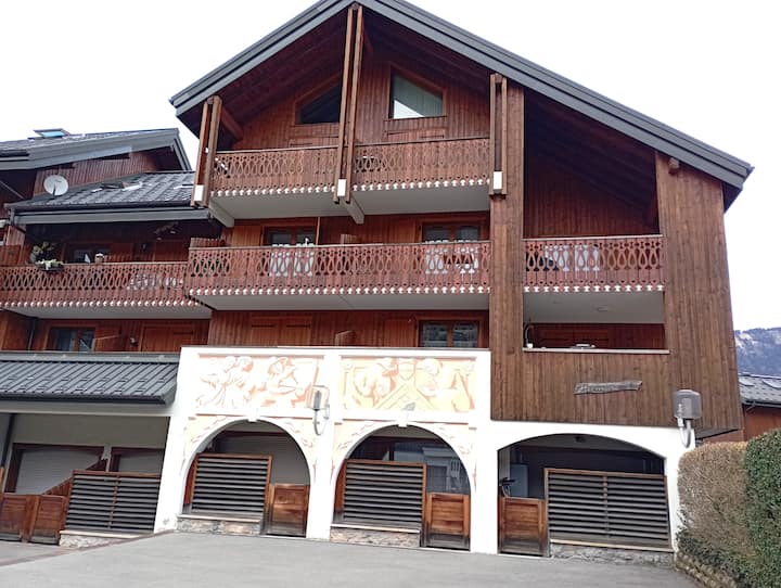 Propre: Duplex Familial Et Cosy De 45m² - Village - Morillon