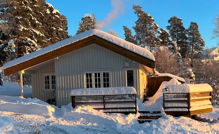 Sjarmerende Laftet Sjøhytte-stillhet, Utsikt, Sjel - Moss
