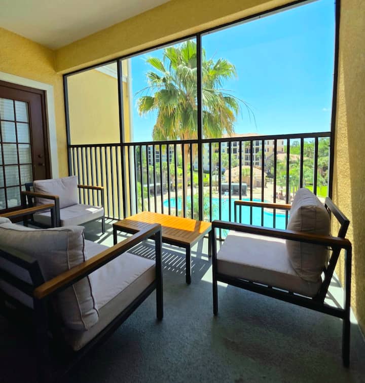 Lake & Pool View 3br Condo • Spacious Near Disney - Celebration, FL