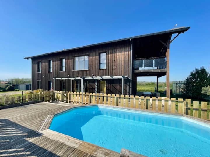 Le Séchoir Des Coteaux Et Sauna - Saint-Macaire