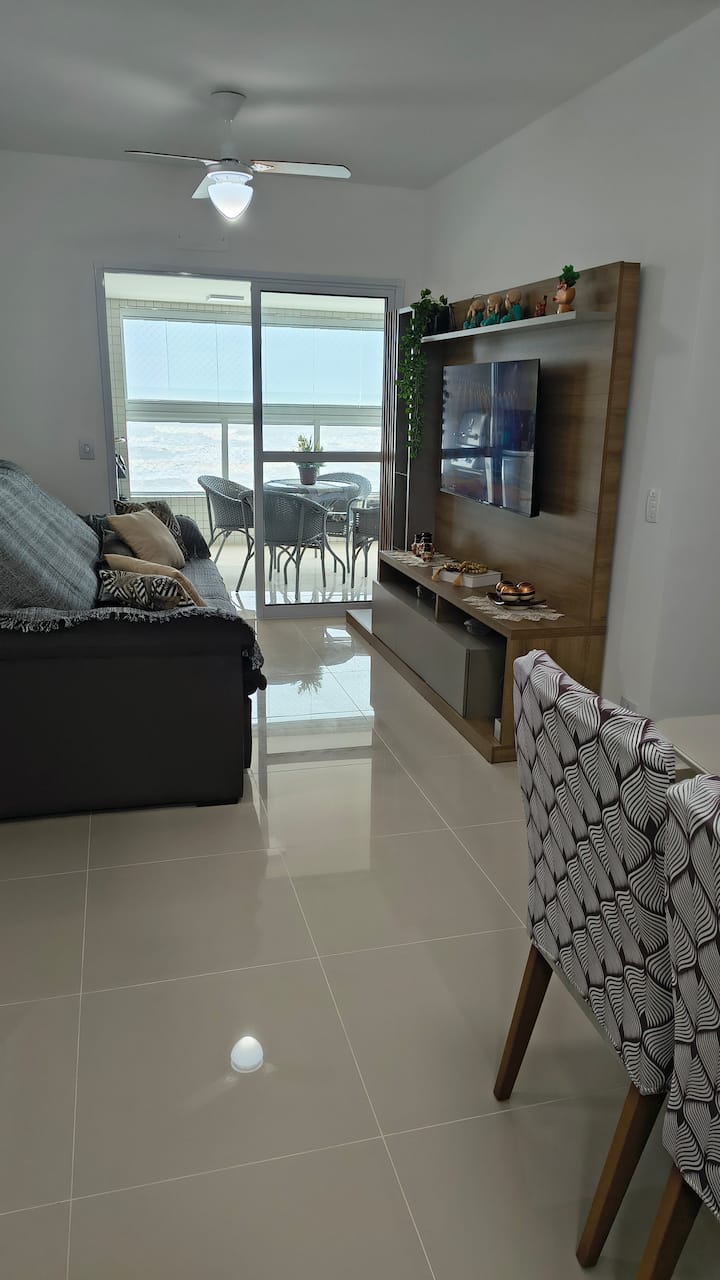 Apto Lindo Frete Mar 2 Suites Piscina Churr A Gás - Brazil