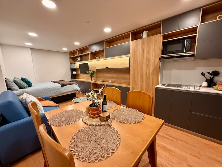 Loft Moderno En Madera Auto Check-in. - La Calera, Colombia