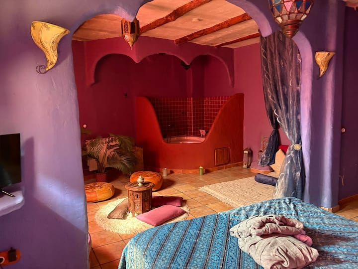 Habitación Desierto Con Jacuzzi Y Chimenea - Segovia