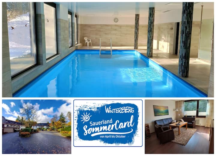 Osternest - Mit Pool & Sauna & Wlan Nahe Skilift - Neuastenberg