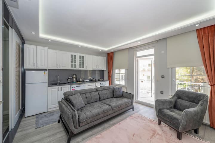 Boğaz Manzaralı Türk Hamamlı Lüks Sahil Suite - Riva