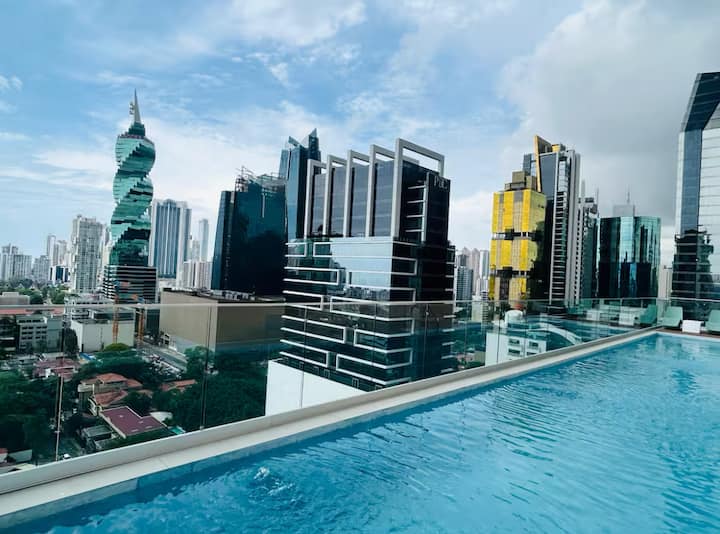 Cozy Tornillo View Apt Rooftop Pool - Panama