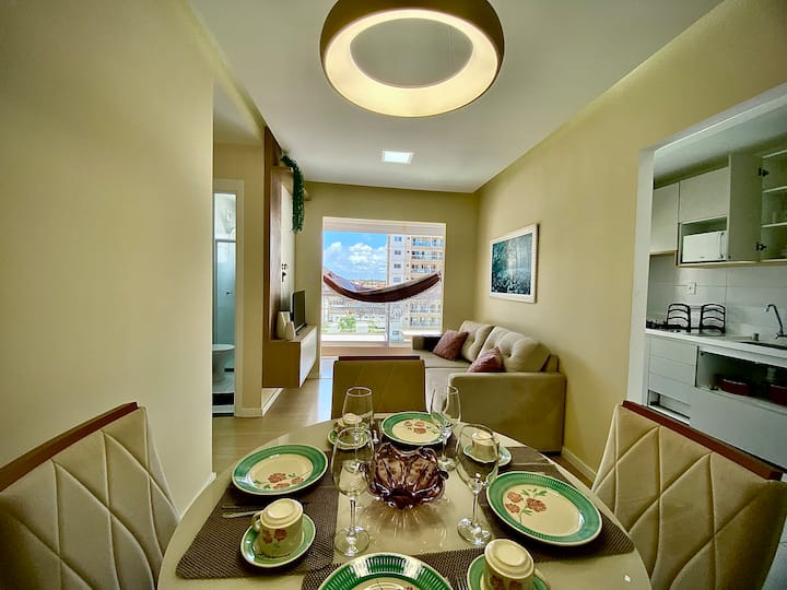 Apto Moderno, Piscina, Garagem, Ar Condicionado - Aracaju