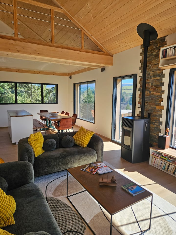 Chalet Avec Vue Panoramique Sur Le Mont Lozère - Bagnols-les-Bains