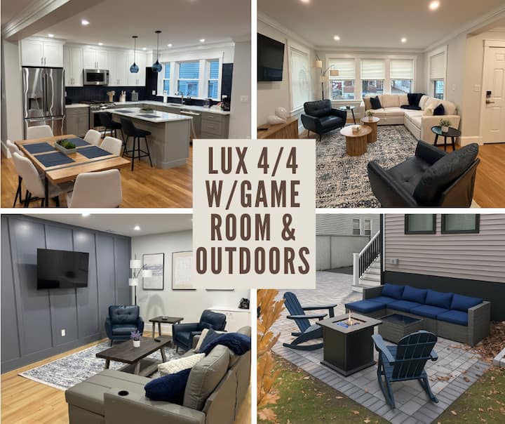 Urban Luxury 4bdr W/2 Parking+game Room+outdoor - Cambridge
