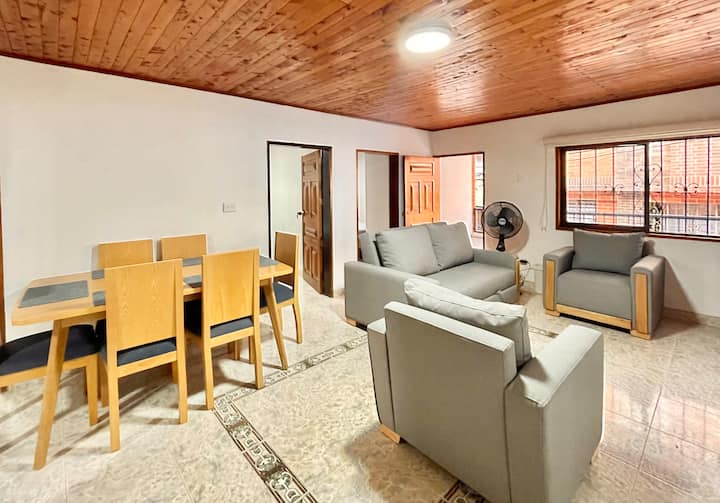 Apto Familiar 2 Hab | Wi-fi Rápido + Balcón - Envigado