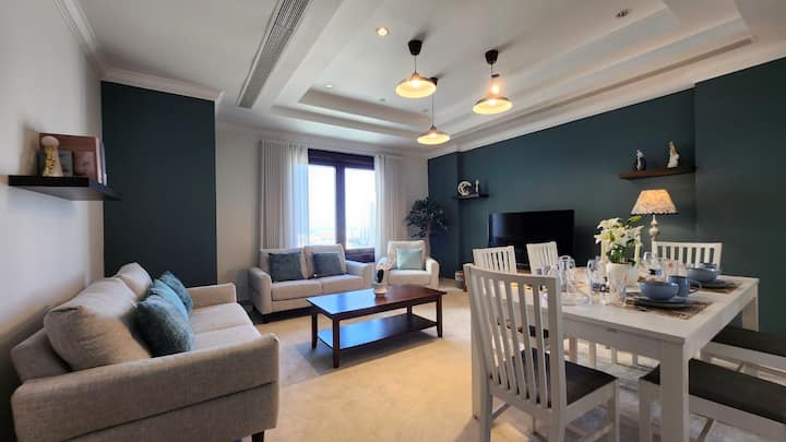 Blue Mirage In Pearl, 2bd With City View & Balcony - Qatar