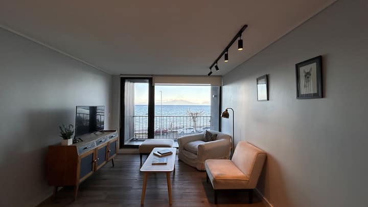 Depto. Frente Al Lago Con Terraza Y Vista Volcanes - Llanquihue