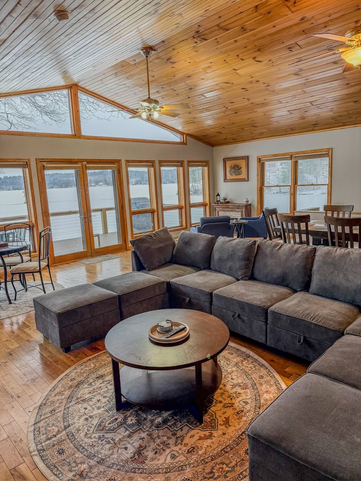 The Deck House On Black Lake - Black Lake, NY