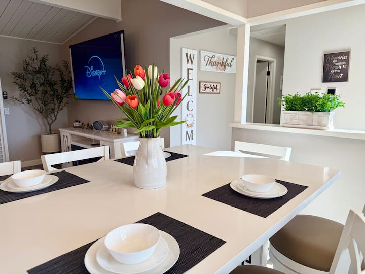 California Golden Stay -8 Min From Disneyland 4bdr - Buena Park, CA