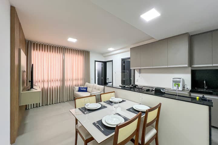 Apto De Luxo 2 Quartos Com A/c Na Praça Assembléia - Belo Horizonte