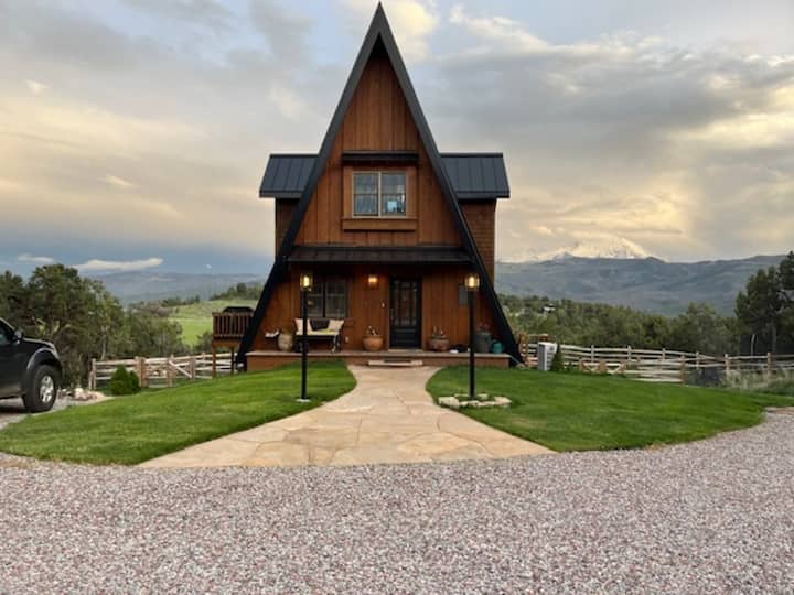 A-frame Home Panoramic Mountain View Outside Aspen - Basalt, CO