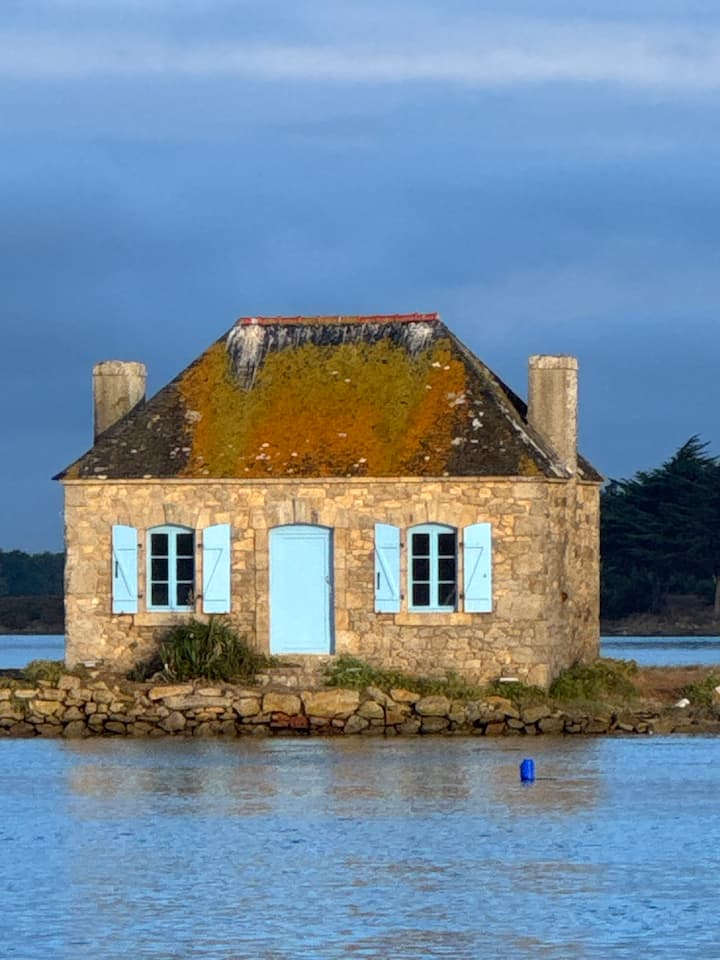 Maison De Pêcheur.
3 Chambres Dont Une Mezzanine - Étel