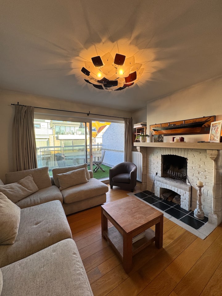 Zonnig Penthouse Op Topligging, Vlak Bij Zee. - Brugge