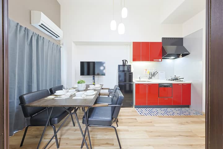 地下鉄桜川駅徒歩6分!道頓堀・難波は徒歩圏内の好立地。周辺飲食店も充実の高評価物件!隣に有名温泉あり - Osaka