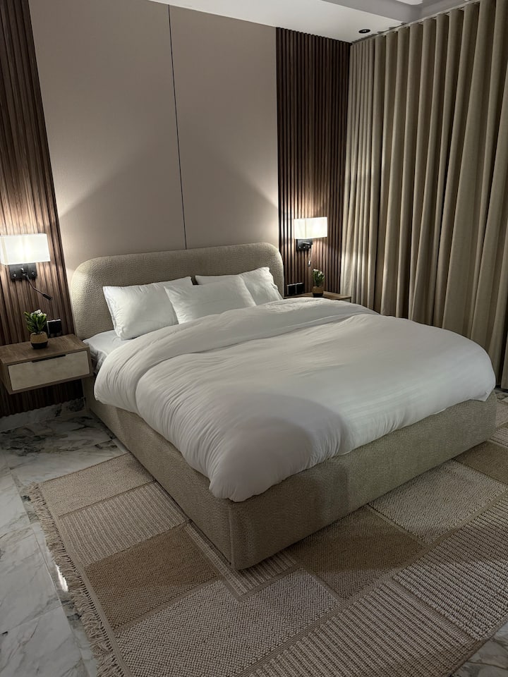 شقة بغرفتين وصالة فاخرة 209 - Jeddah