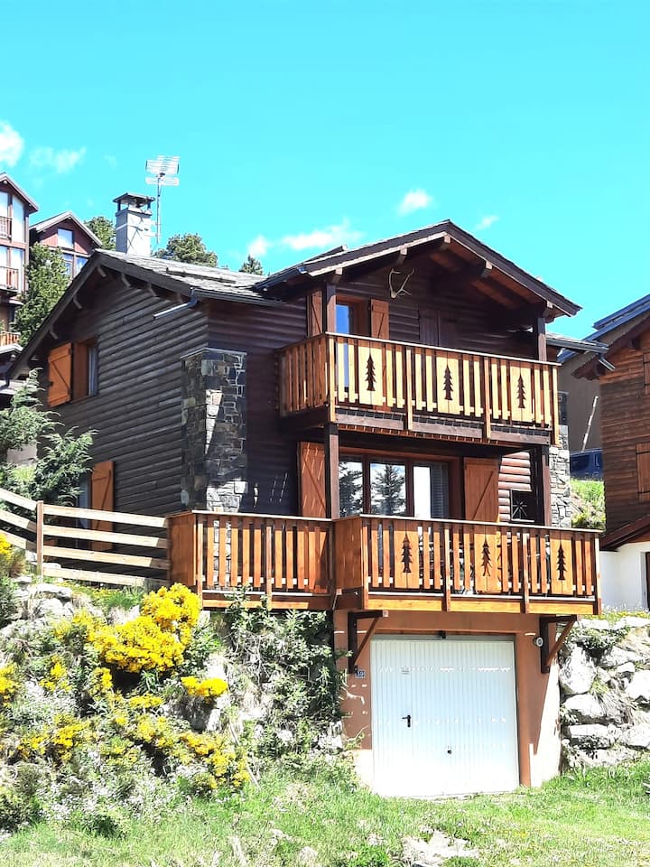 Chalet Familial - 6/7 Personnes - Pyrénées 2000 - Font-Romeu-Odeillo-Via