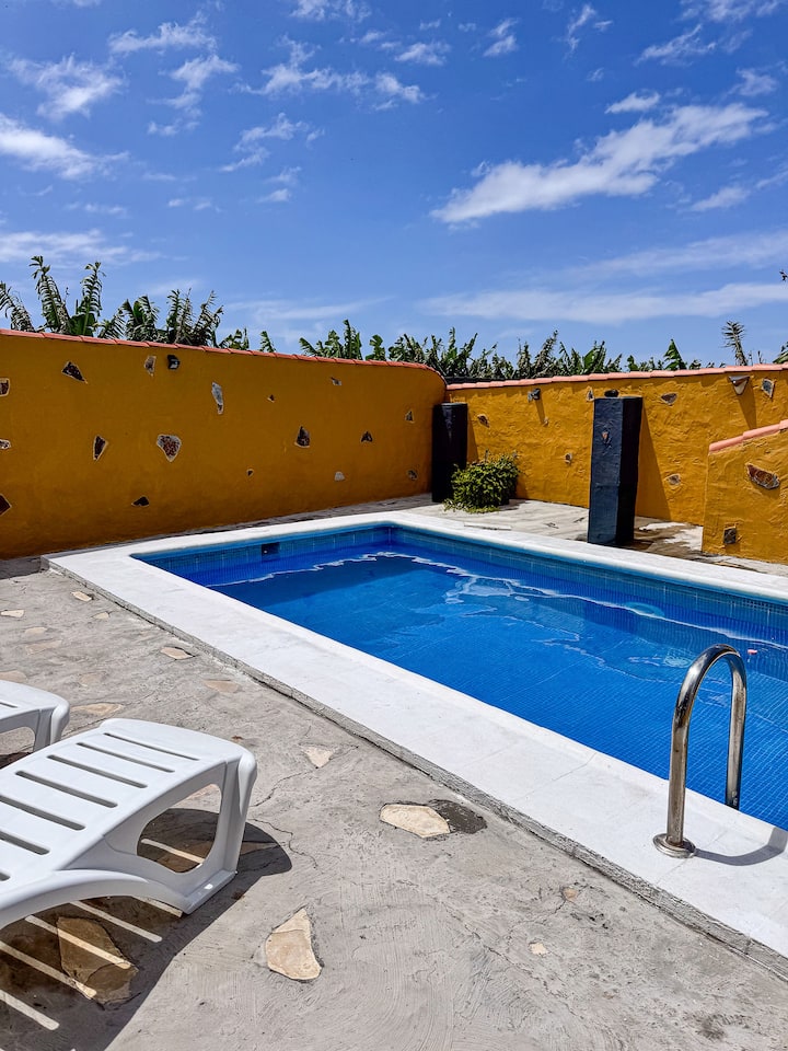 Vv Jorsam/piscina/vistas/puerto Naos/bbq - Puerto Naos