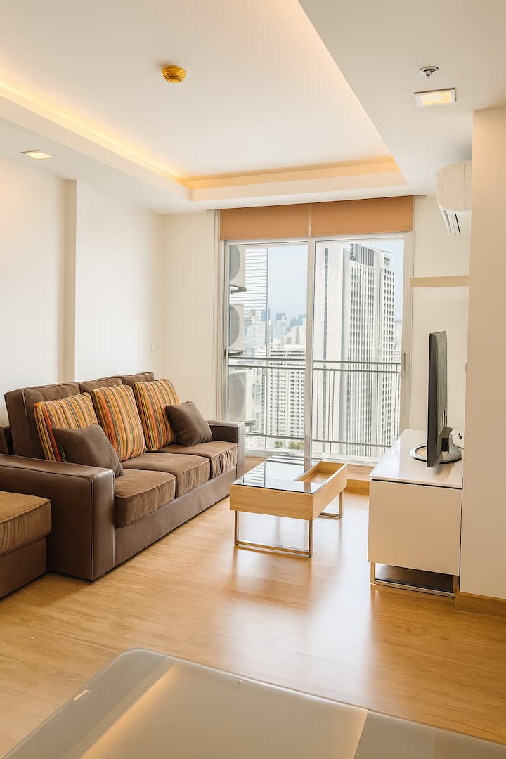 2 Bedroom High Floor, Bangkok 360 Skyline Views - Bangkok