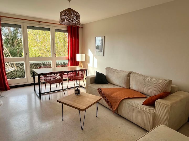 Cosy Nest - Nantes City Center - Terrace / Parking - 南特