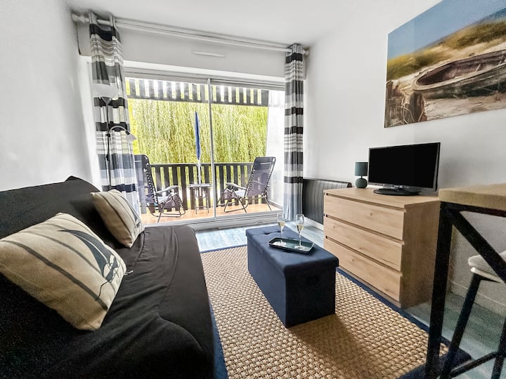 Les Portes De La Mer, Studio à 10 Min De La Plage - Villers-sur-Mer