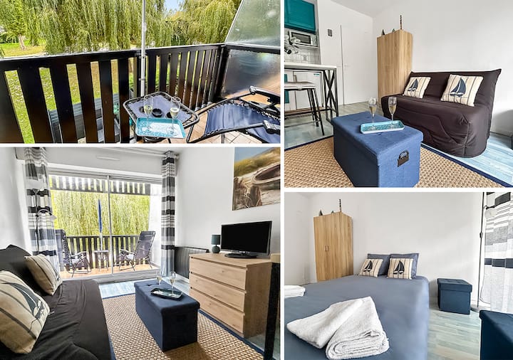 Les Portes De La Mer, Studio à 10 Min De La Plage - Villers-sur-Mer