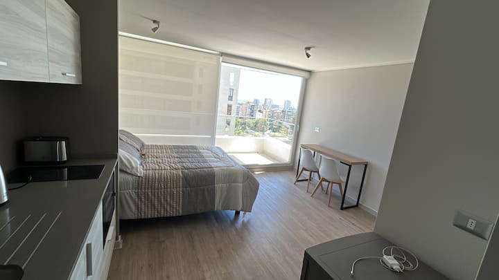 Hermoso Y Completo Estudio Centro De Viña Del Mar - Valparaíso