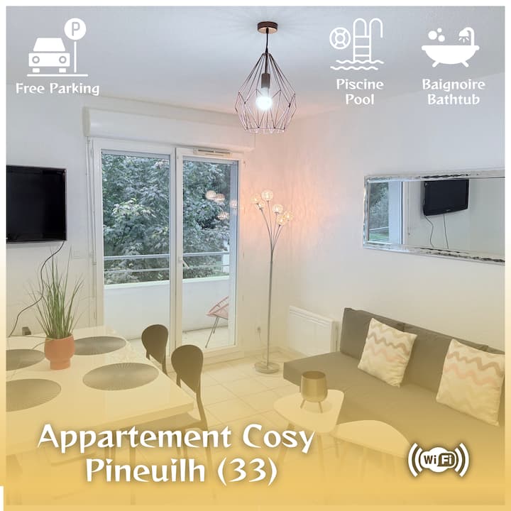 Jolit2-parking Privé, Résidence Sécurisée, Piscine - Sainte-Foy-la-Grande