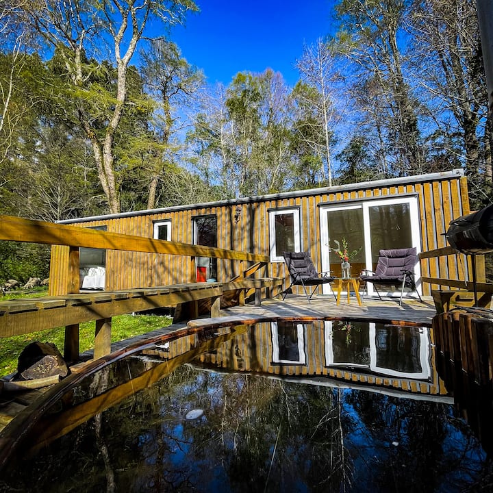 Refugio Para 2 Con Tinaja, Cerca De Lago Maihue. - Los Lagos