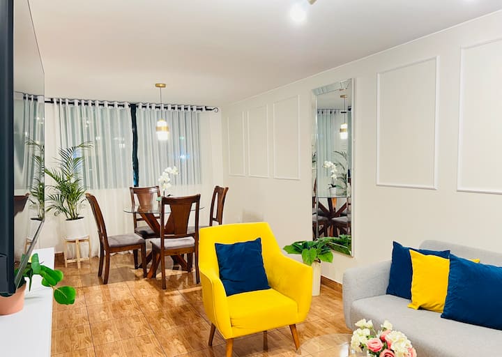 Moderno Y Acogedor Depa Cerca A Embajada Eeuu Y Cc - Peru