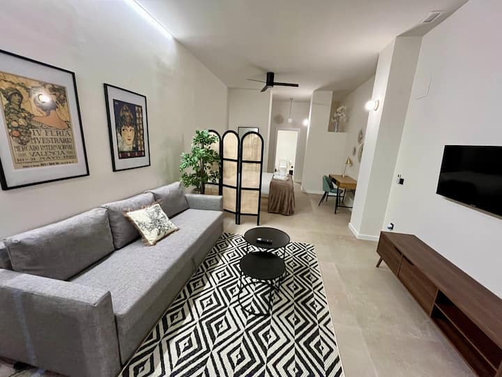 Palm Flats 1 Lujo & Terraza, Entre Playa Y Centro - Valencia