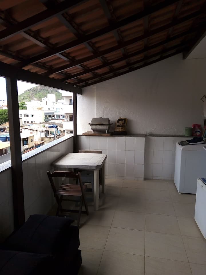 Acomodação, Quarto Com Banheiro E Varanda Gourmet - Recreio dos Bandeirantes