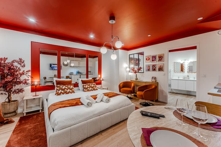 L'écrin Rouge, Escapade Romantique & Spa Privé - Bordeaux