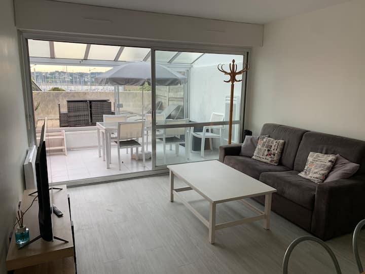 T2 Pour 2 Personnes Vue Sur Le Port - Trélévern