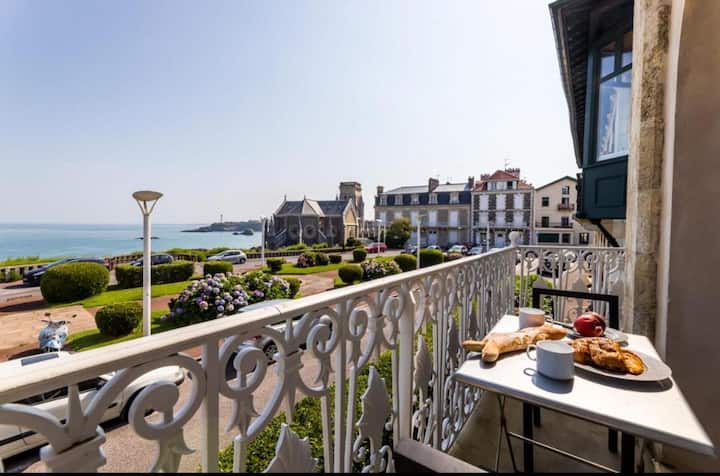 Apt Luxe – Vue Océan & Parking, Biarritz Centre - Biarritz