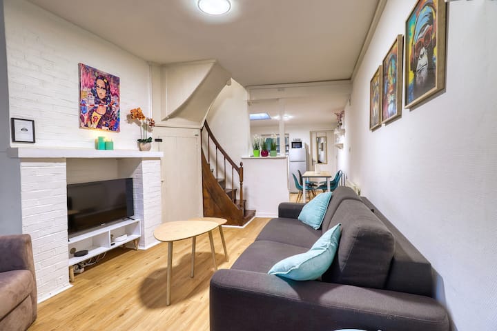 Maison Pop | Proche Centre | Parking Gratuit | 6p - Amiens