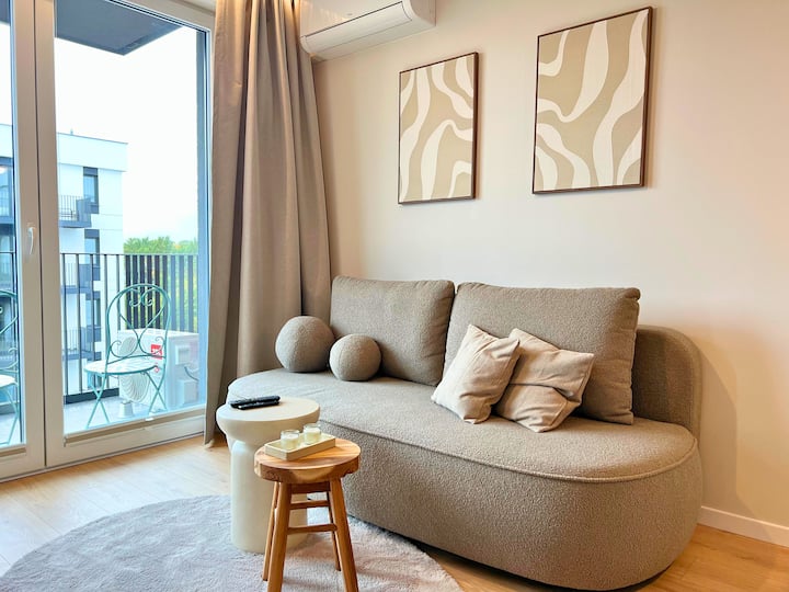 Komfortowy Apartament Przy Plaży Z Klimatyzacją - Gdańsk