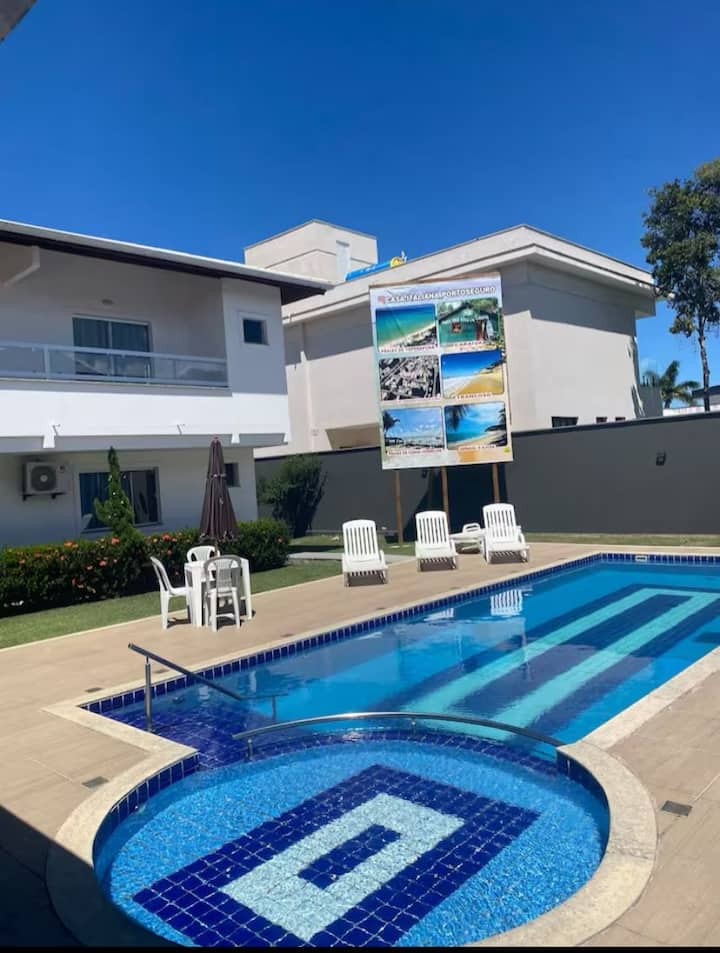 Férias Casa Com 12 Quartos Porto Seguro Ba - Porto Seguro