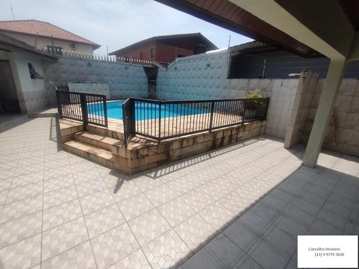 Sobrado Com Piscina Para Temporada - Peruíbe