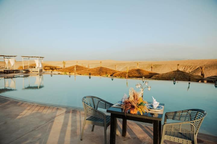 Lodge Luxueuse à Agafay Pour Une Personne. - Agafay